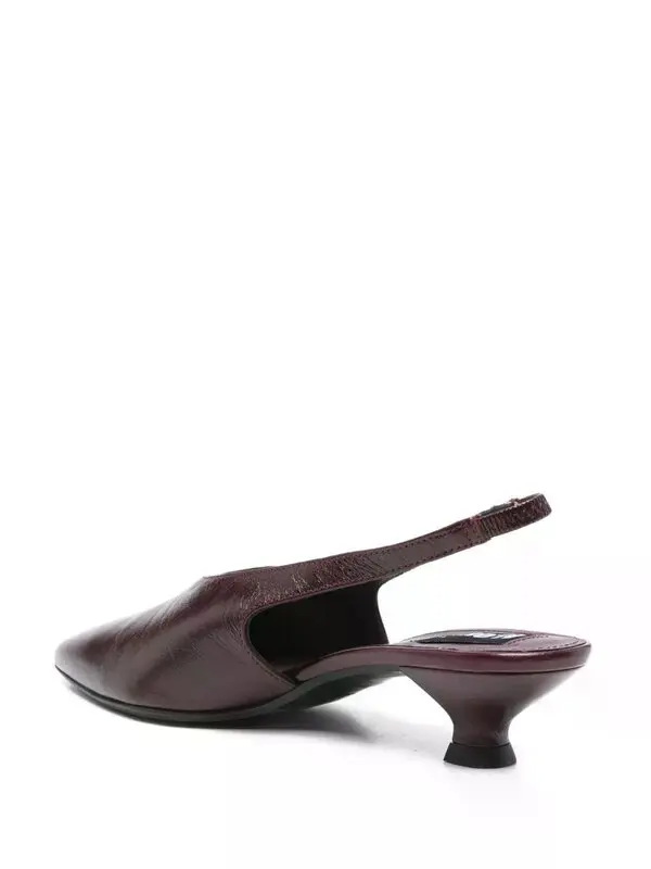 ALOHAS 40mm Slingback Pointed-toe Heeled Pumps