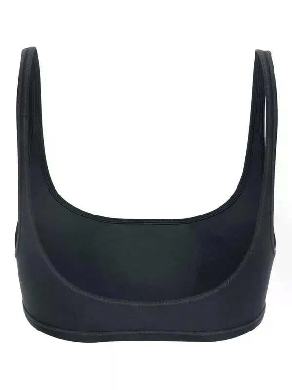 DIESEL® Bralette With Oval D Logo - Black