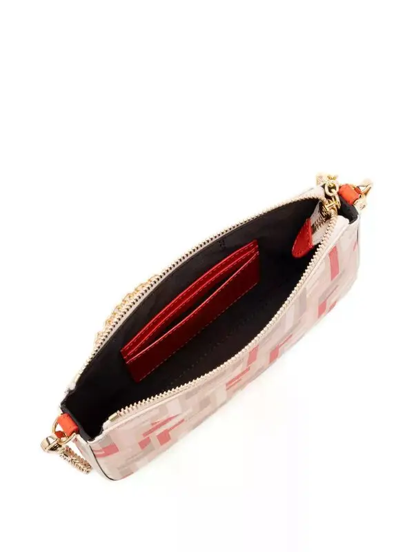 Fendi Ff-motif Shoulder Bag - Neutrals