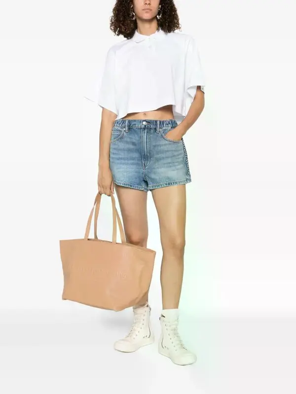 Alexander Wang Marathon Denim Shorts