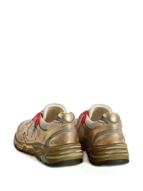 GOLDEN GOOSE Dad Lace Up Sneakers - White