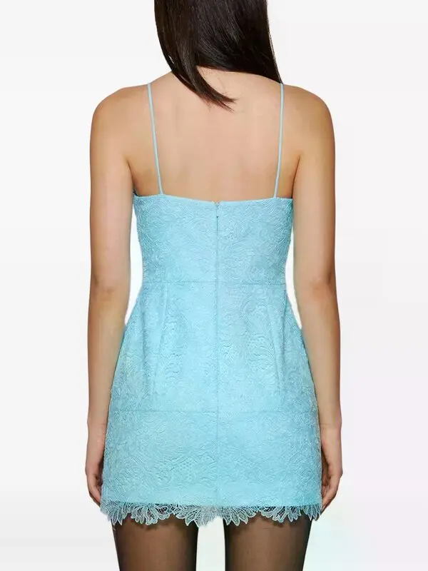 David Koma Lace Mini Dress