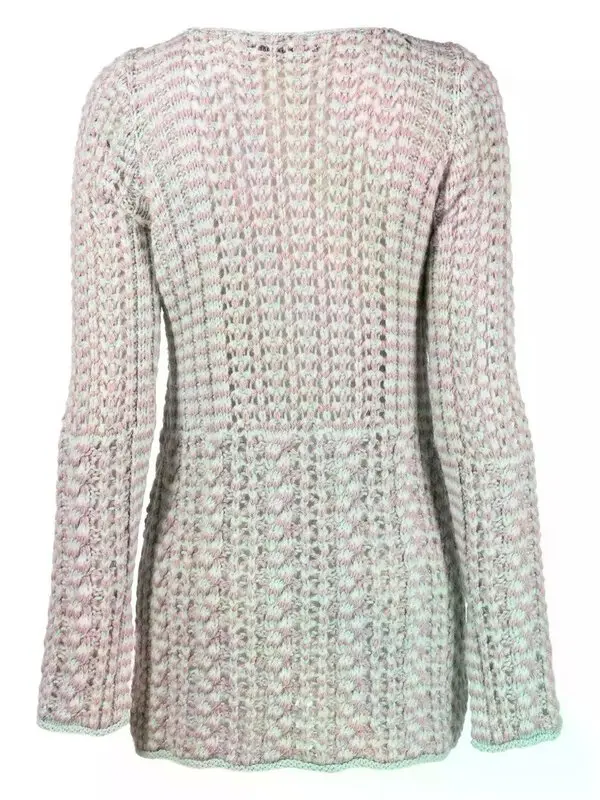 MARCO RAMBALDI Textured Cable-knit Jumper