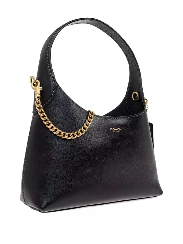 COACH Brooklyn 23 Chain-embellished Tote Bag - Black