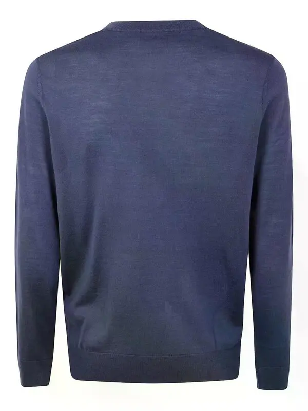 Paul Smith Crew-neck Wool Sweater - Blue