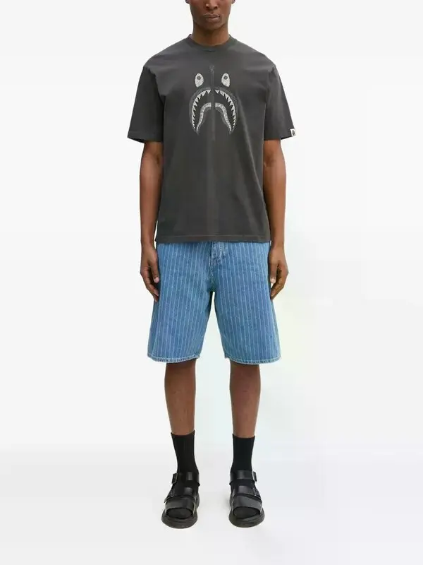 A BATHING APE Shark-head T-shirt
