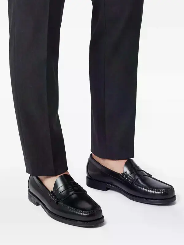 G.H.BASS Easy Weejuns Larson Penny Loafers - Black