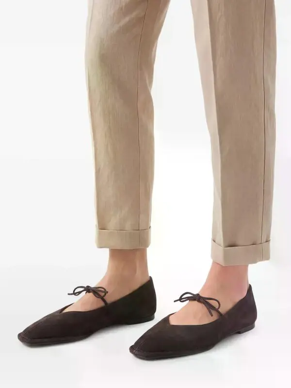 ALOHAS Sway Ballet Flats - Brown