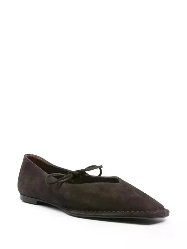 ALOHAS Sway Ballet Flats - Brown
