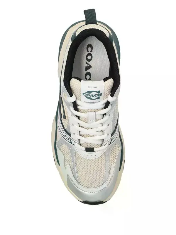 COACH Logo Detail Mesh Sneakers
