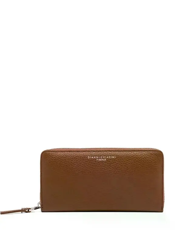 GIANNI CHIARINI Leather Wallet - Brown