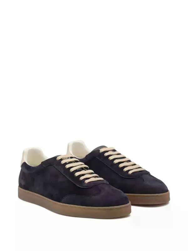 Brunello Cucinelli Suede Sneakers - Blue