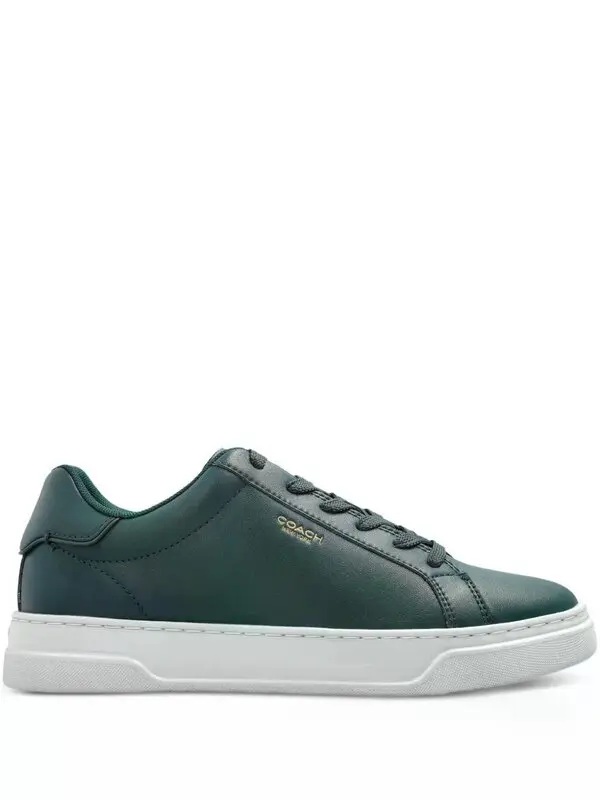 COACH High Line Leather Sneakers