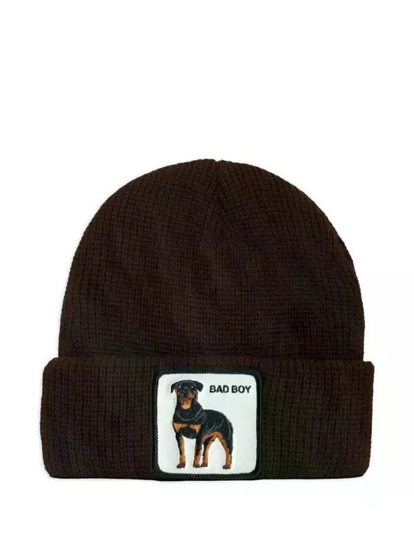 GOORIN BROS Rottweiler Patch Beanie - Brown