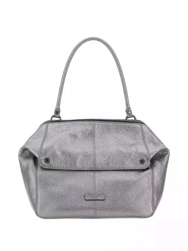 GIANNI CHIARINI Metallic Leather Shoulder Bag
