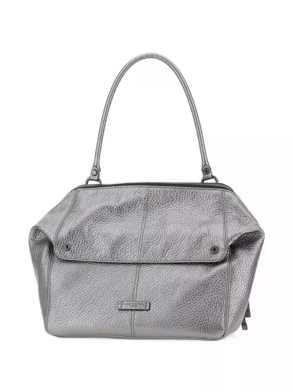 GIANNI CHIARINI Metallic Leather Shoulder Bag