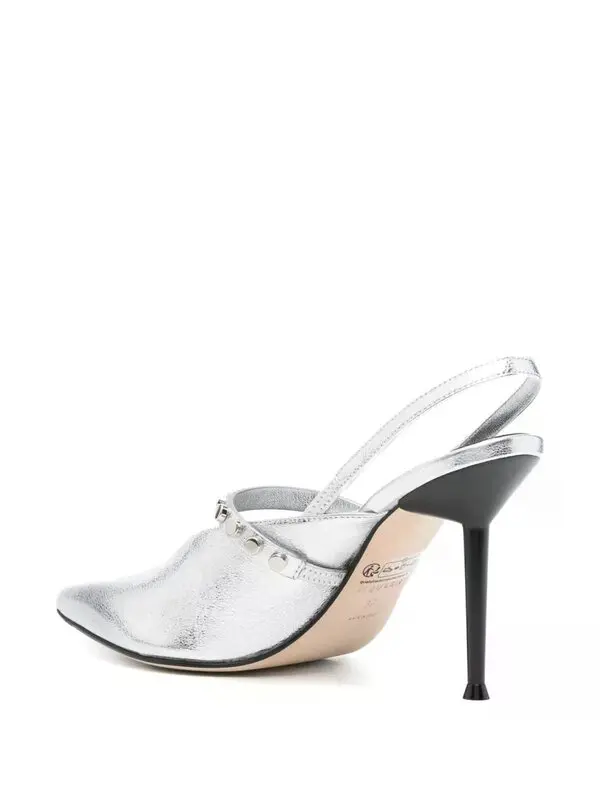 Alexander McQueen 90mm Revel Slingback Studded Pumps