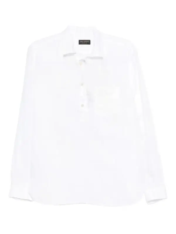 DELL'OGLIO Long-sleeve Collared Shirt