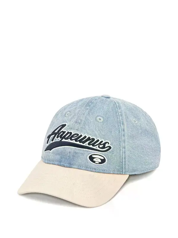 A BATHING APE Denim Cap - Blue