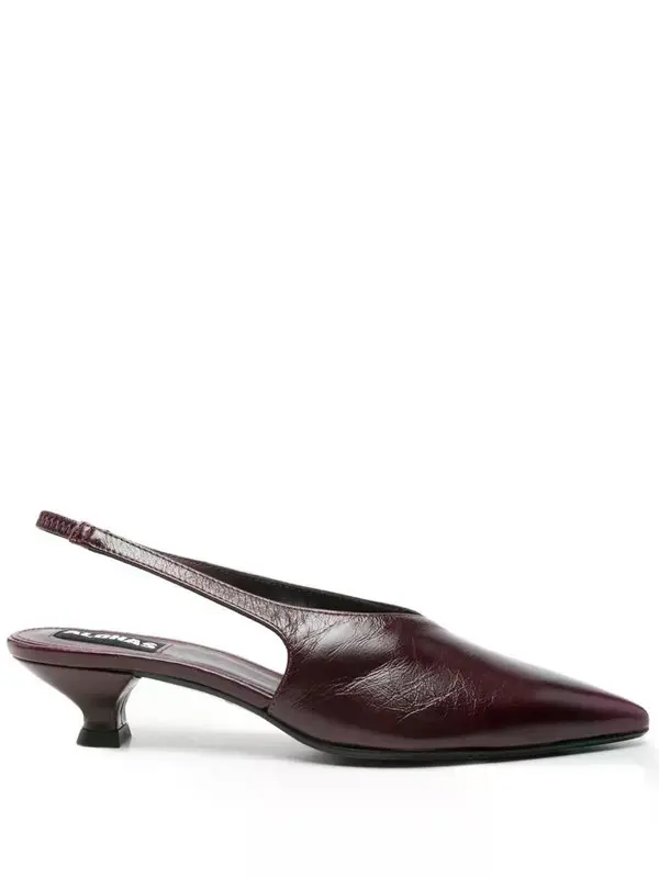 ALOHAS 40mm Slingback Pointed-toe Heeled Pumps