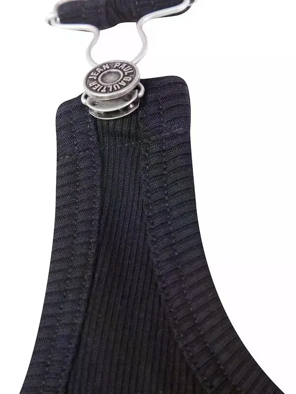 JEAN PAUL GAULTIER Buckles Logo-engraved Top
