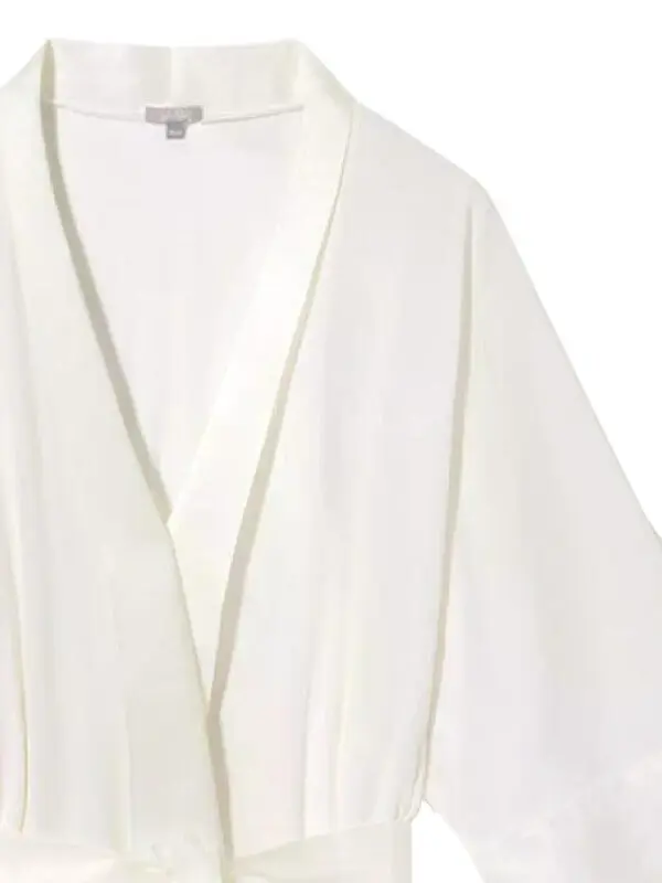 PJ HARLOW DREAMWEAR Tie-fastening Robe