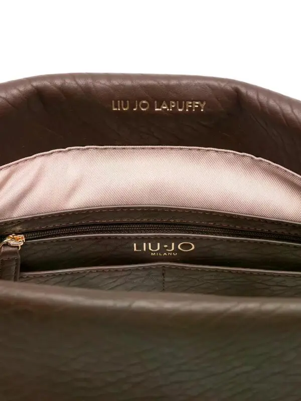 Liu Jo Logo-plaque Shoulder Bag - Brown