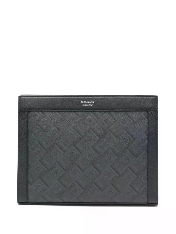 FERRAGAMO Monogram Clutch