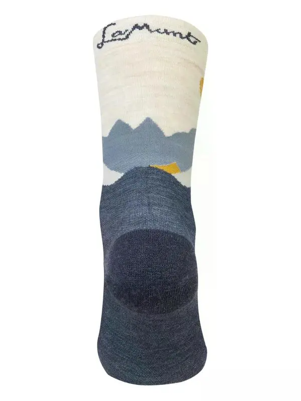 LAMUNT Patterned Ankle-length Socks