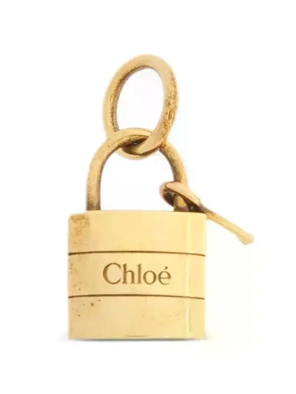 Chloé Alphabet Lock Pendant