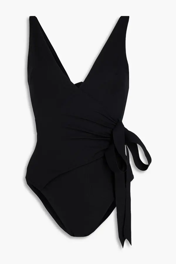 Zimmermann Wrap-effect Swimsuit
