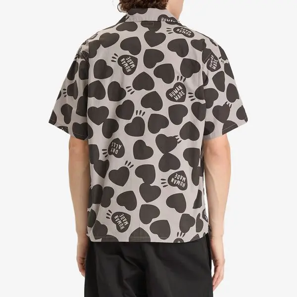 HUMAN MADE Heart Vacation Shirt - Grey
