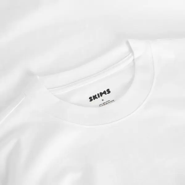 SKIMS T-shirt - Chalk