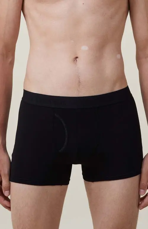 COTTON ON Organic Cotton Trunks - Black Black