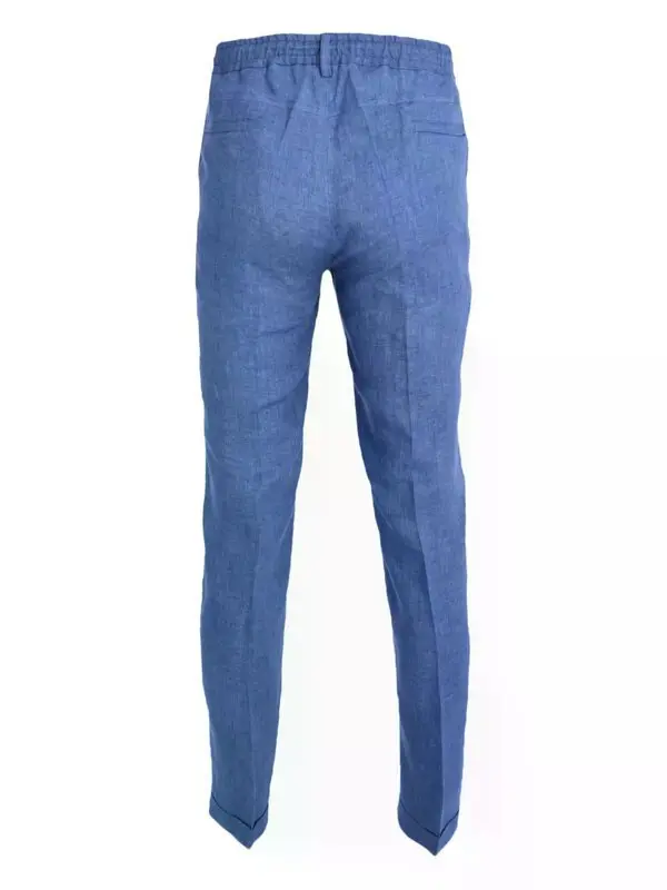 Luciano Barbera Pleated Drawstring Trousers