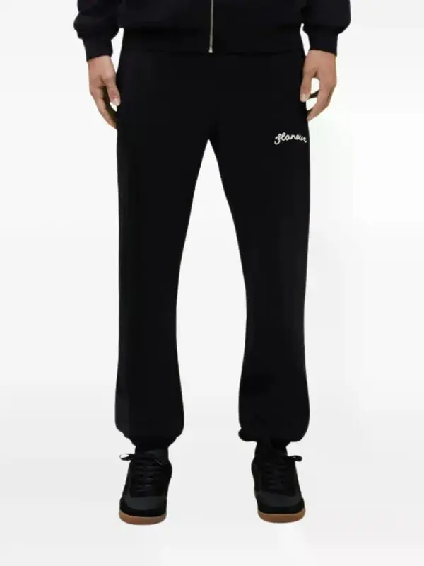 FLANEUR Embroidered Track Pants