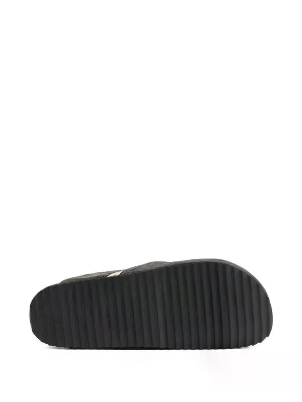 DIESEL Slip-on Leather Slippers