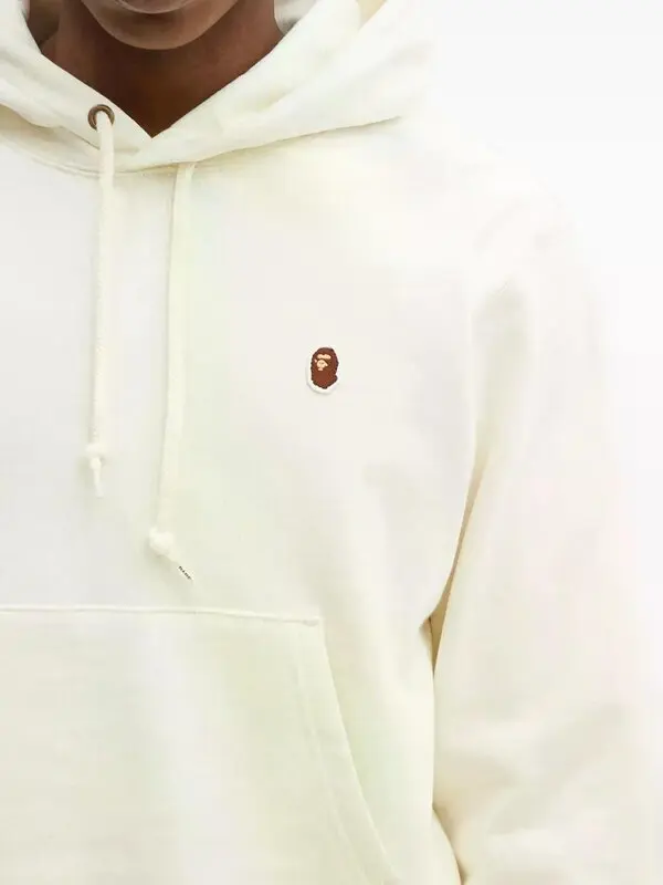 A BATHING APE Logo-embroidered Hoodie