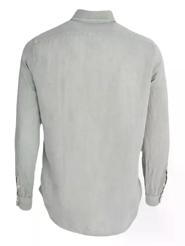 Boglioli Long-sleeve Button-fastening Shirt - Grey