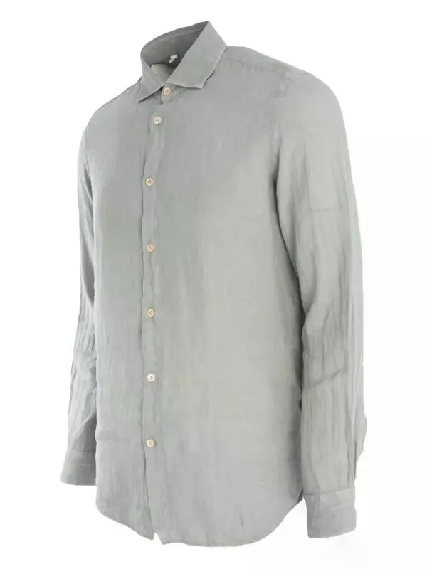 Boglioli Long-sleeve Button-fastening Shirt - Grey