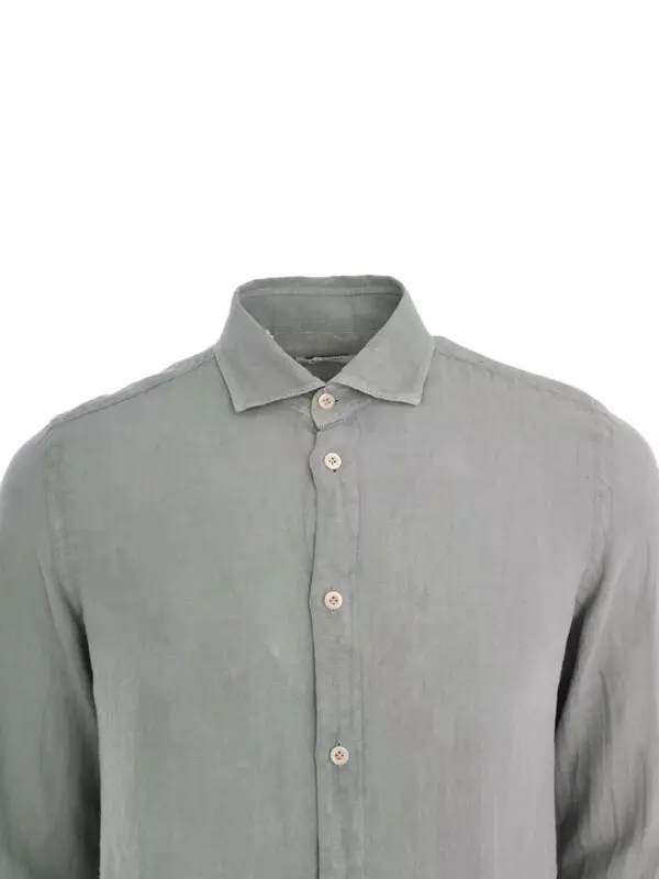 Boglioli Long-sleeve Button-fastening Shirt - Grey