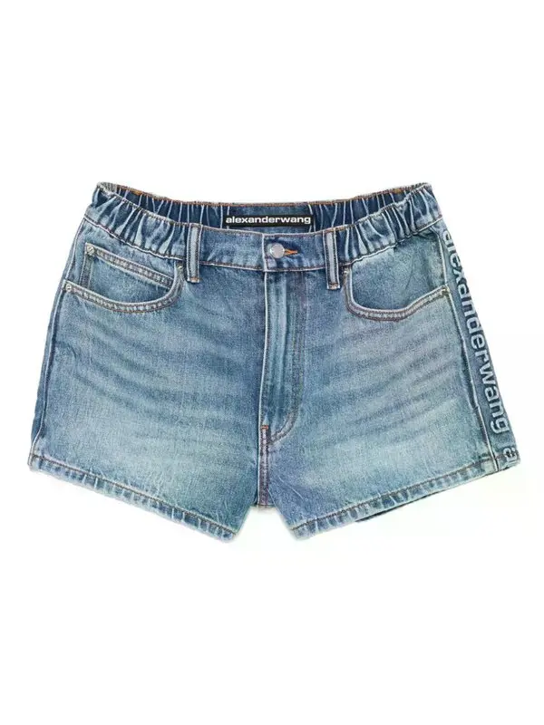 Alexander Wang Marathon Denim Shorts