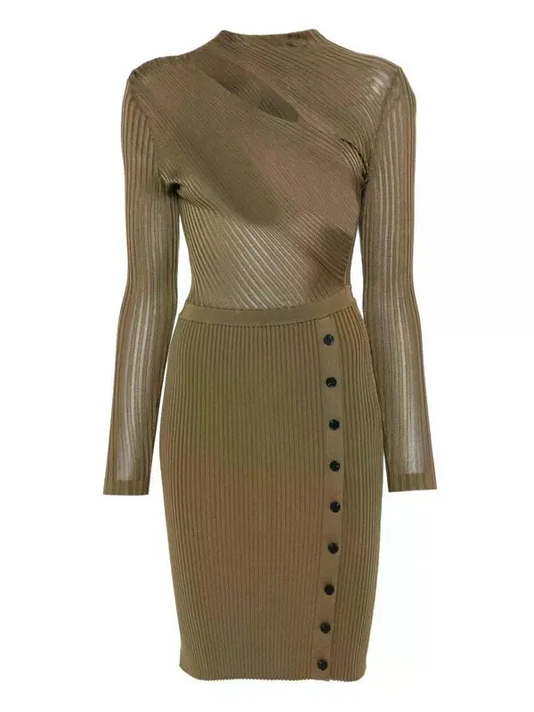 perla knit dress LA PERLA LIGHT PINK DAINTY KNIT DRESS – villa amour vintage
