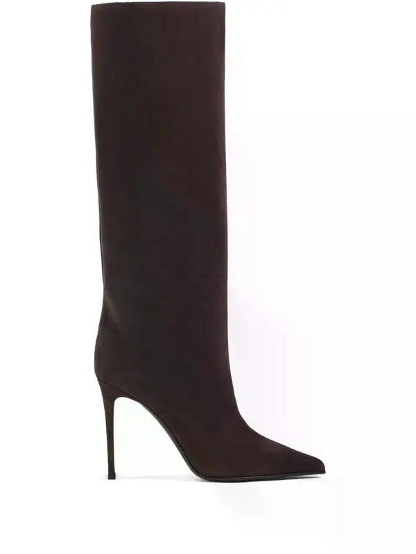 LE SILLA 100mm Eva Stiletto Boots - Brown