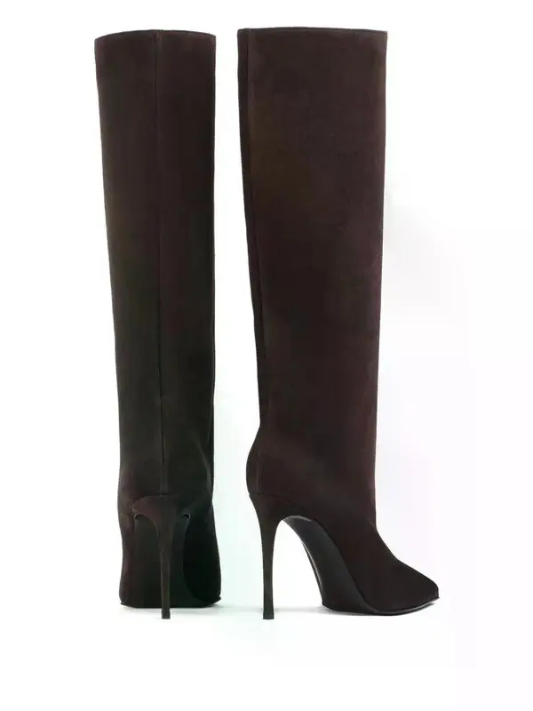 LE SILLA 100mm Eva Stiletto Boots - Brown