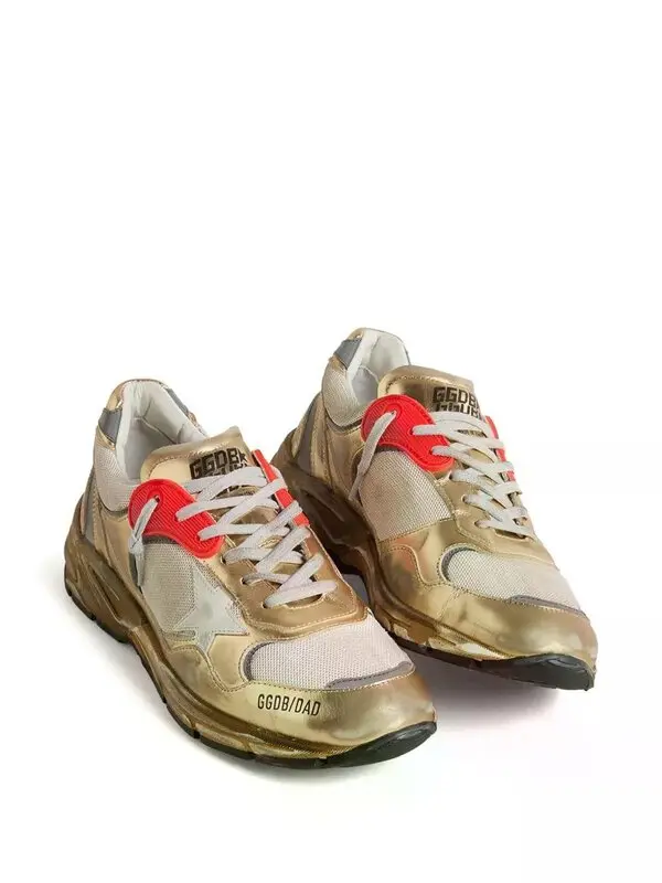 GOLDEN GOOSE Dad Lace Up Sneakers - White