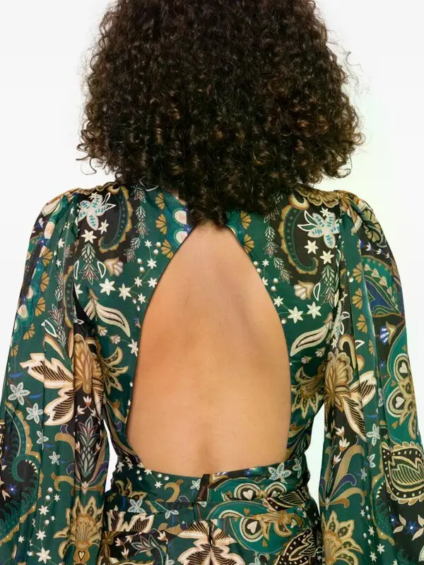 Farm Rio Printed Maxi Dress