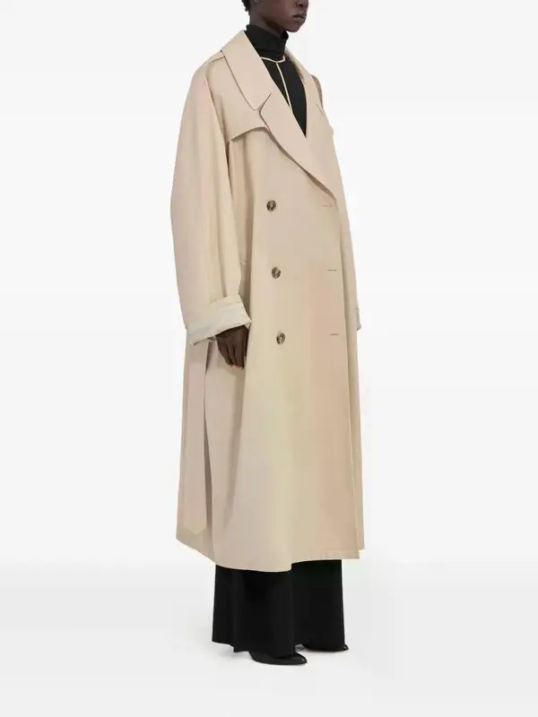 MAISON MARGIELA Double-breasted Belted Trench Coat