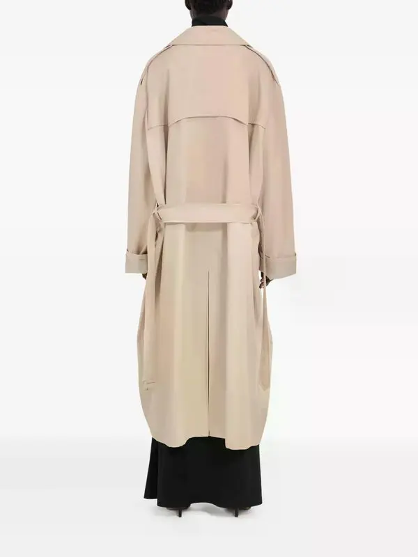 MAISON MARGIELA Double-breasted Belted Trench Coat
