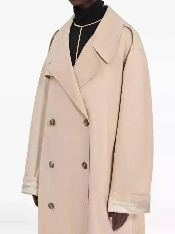 MAISON MARGIELA Double-breasted Belted Trench Coat